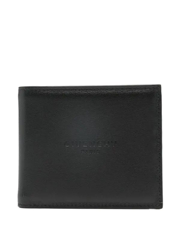 Givenchy Leather Bifold Wallet - Black