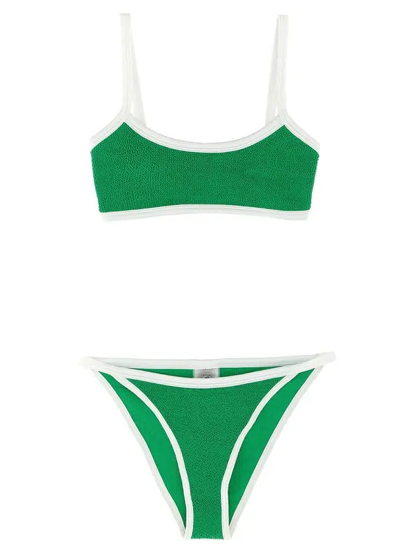 Hunza G The Original Crinkle™ Tyler' Bikini - Green