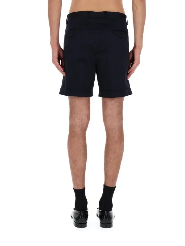 LARDINI Tailored Cotton Shorts