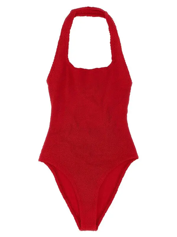 Hunza G Sandy One-piece Swimsuit - Red