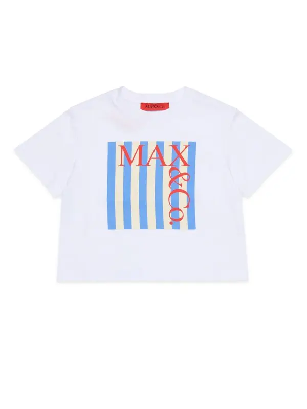 MAX&CO. T-shirt With Logo - White