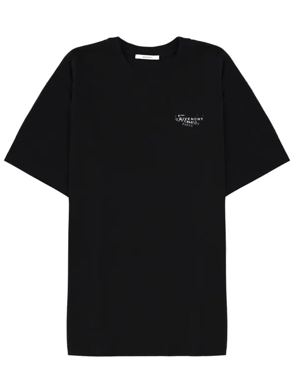 Givenchy T Shirt With Logo - Black