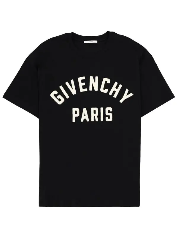 Givenchy T Shirt With Logo - Black