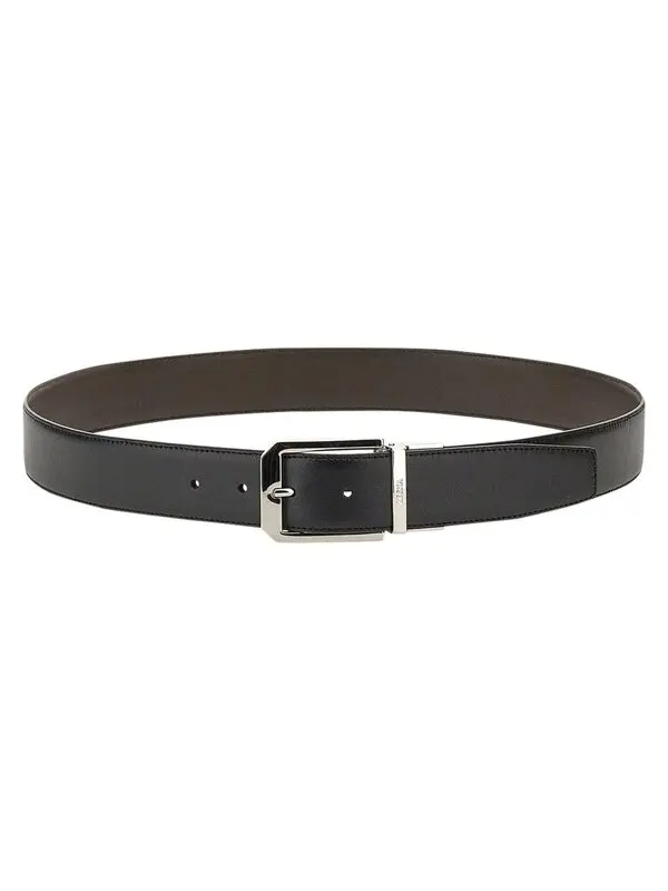 Zegna Reversible Belt - Brown