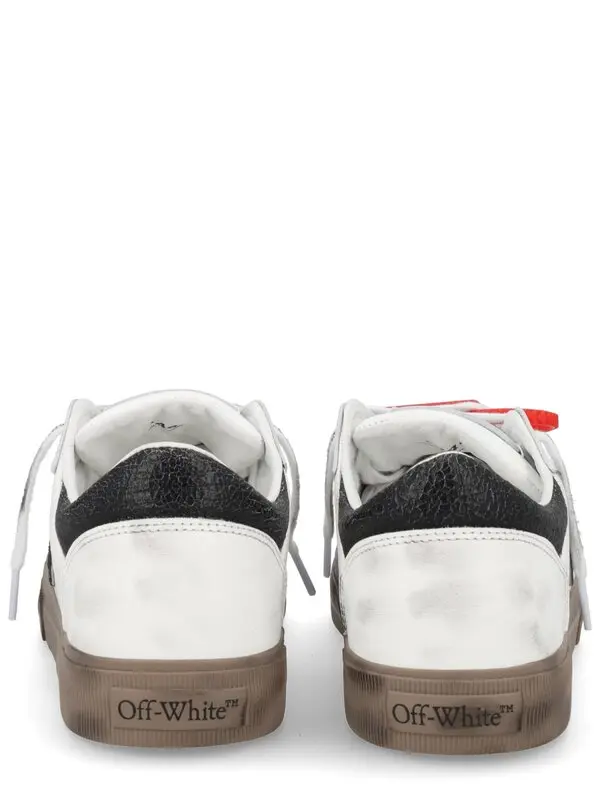 Off White Vulcanized Sneakers