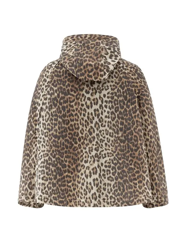 GANNI Leopard Print Jacket
