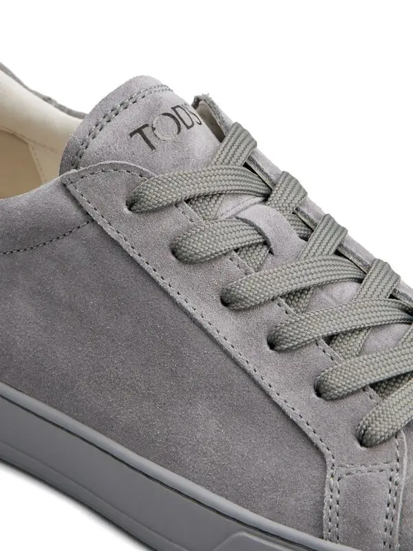 TOD'S Leather Sneakers - Grey