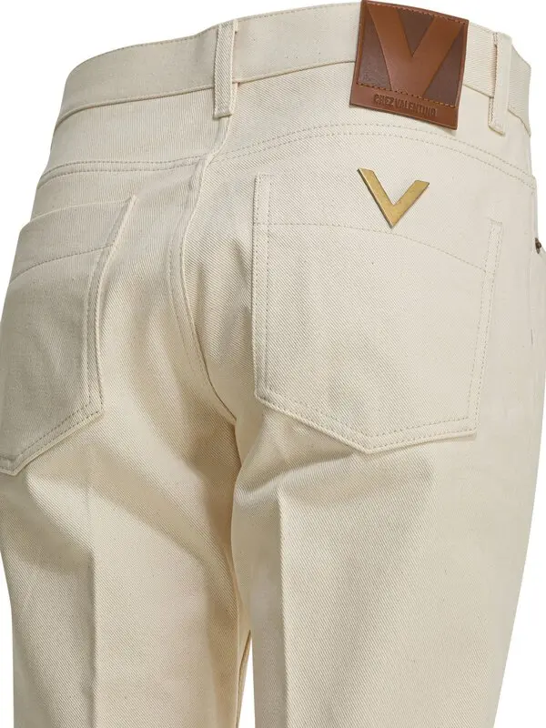 Valentino Garavani Straight Leg Jeans