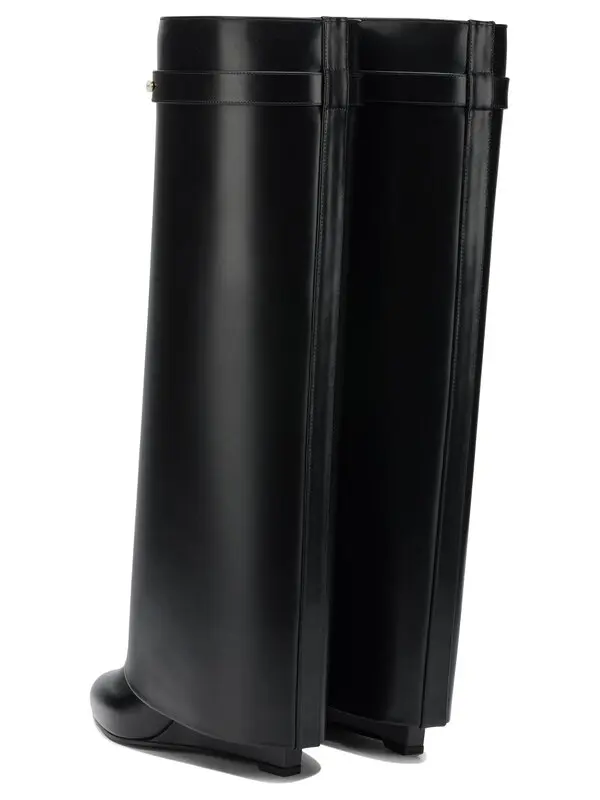 Givenchy Shark Pinch" Calfskin Wedge Boots
