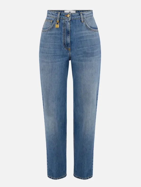 Elisabetta Franchi Balloon Leg Jeans