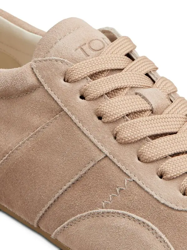TOD'S Suede Sneakers - Powder