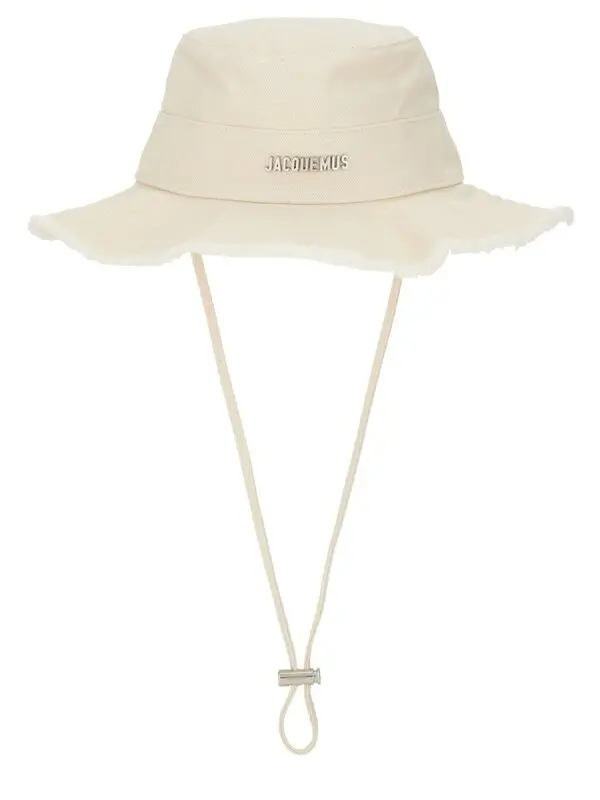 Jacquemus Artichaut Bucket Hat - White