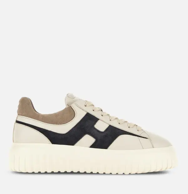 Hogan H Stripes Sneakers - Ivory