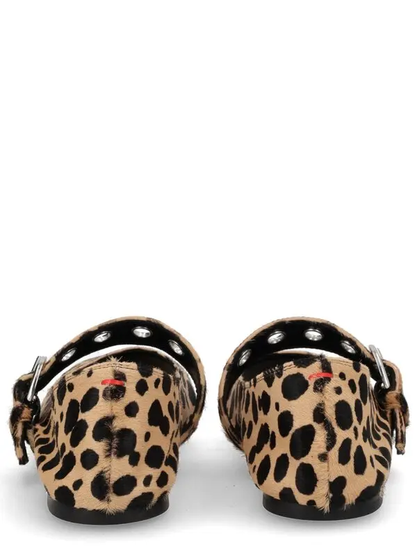 AeydĒ Uma Mary Jane With Eyelets - Animalier