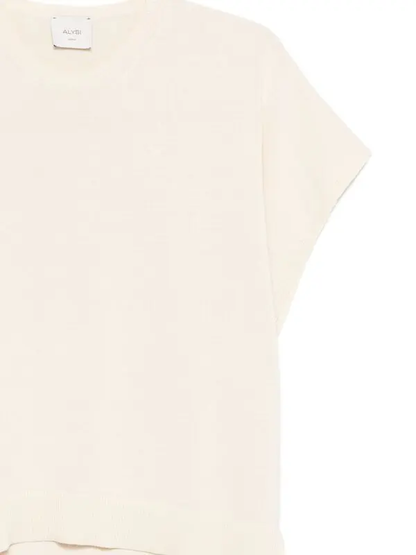 ALYSI Cotton T-shirt - White
