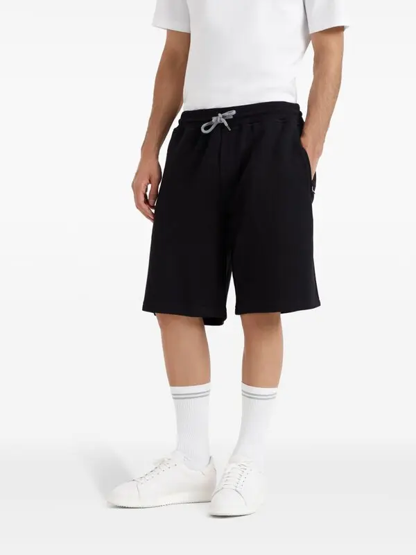 Brunello Cucinelli Cotton Blend Shorts - Black
