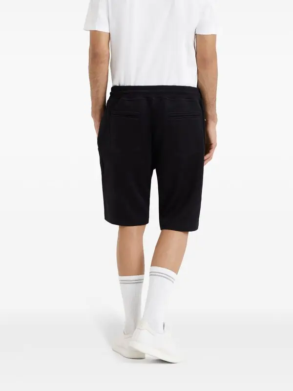 Brunello Cucinelli Cotton Blend Shorts - Black