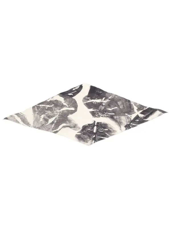 ALYSI Silk Scarf - Black