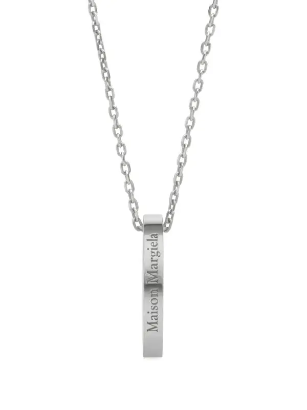 MAISON MARGIELA Logo Necklace - Silver