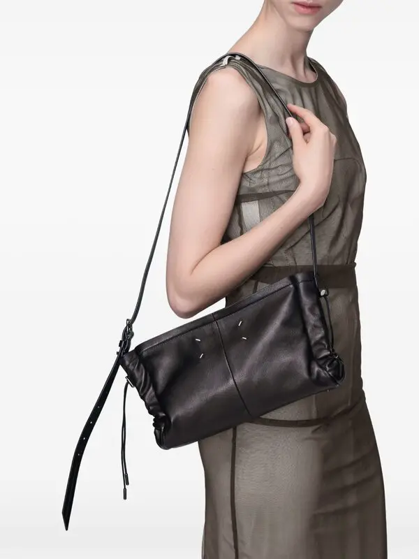 MAISON MARGIELA Baguette Leather Shoulder Bag