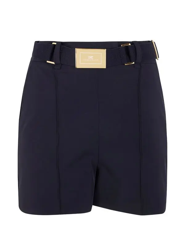 Elisabetta Franchi Belted Shorts