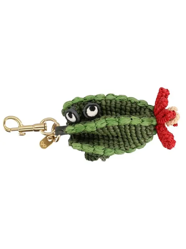 ANYA HINDMARCH Cactus Charm Keychain - Green