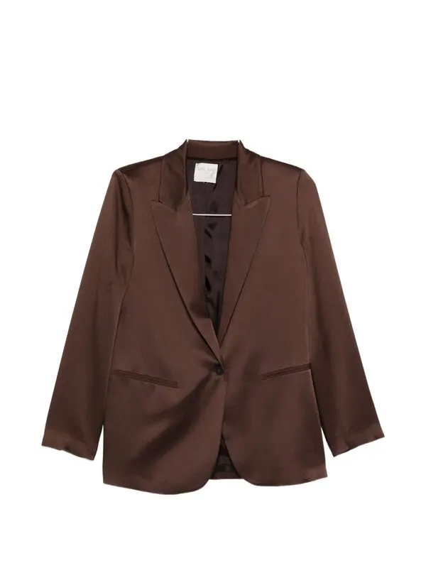 FORTE_FORTE Single-breasted Blazer Jacket