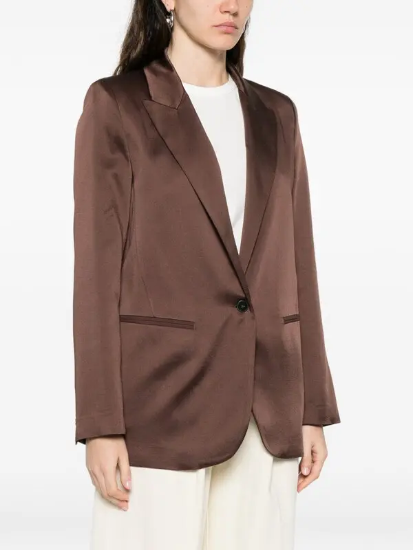 FORTE_FORTE Single-breasted Blazer Jacket