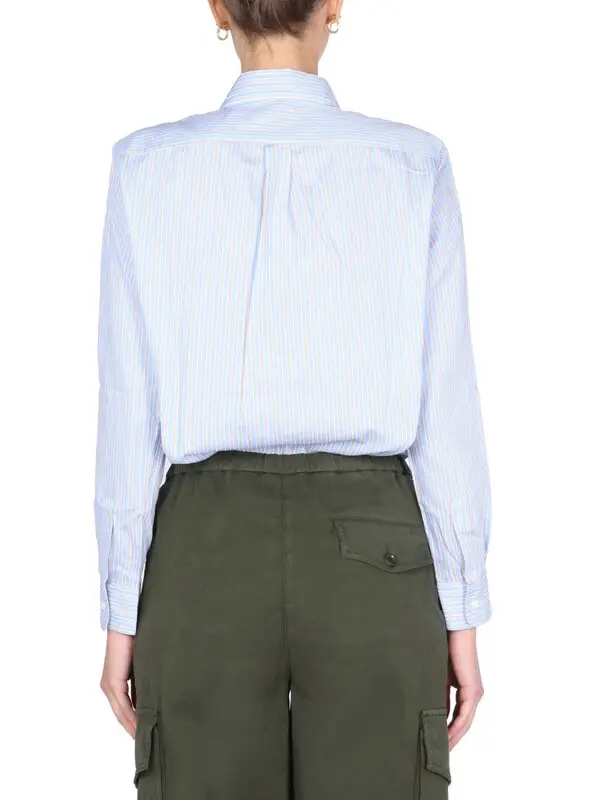 Aspesi Striped Pattern Shirt