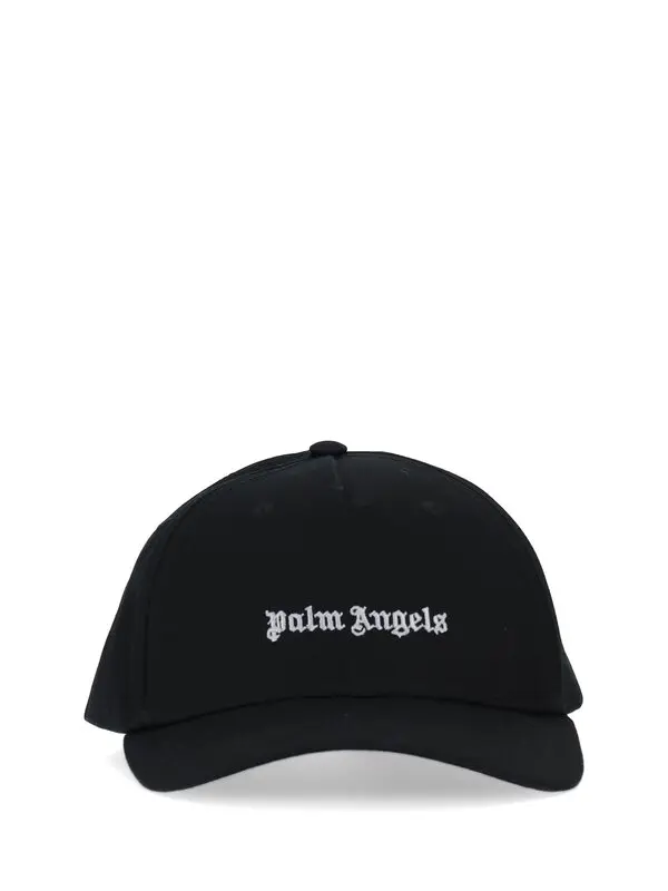 Palm Angels Classic Logo Cap - Black Off White