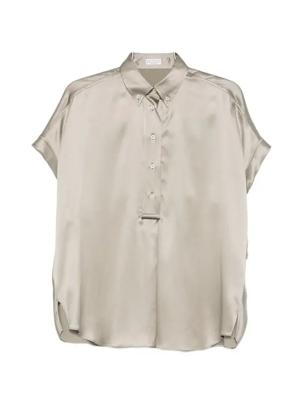 Brunello Cucinelli Silk Shirt
