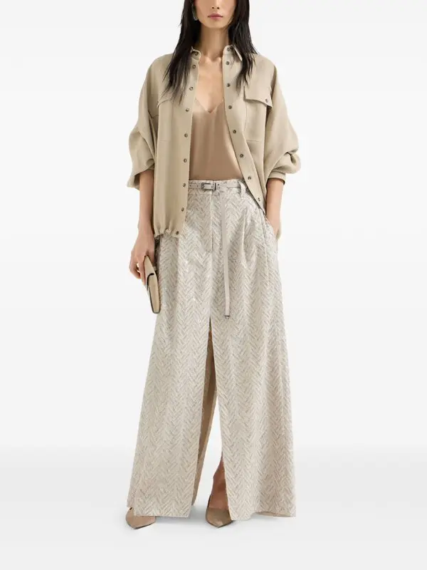 Brunello Cucinelli Linen Blend Shirt