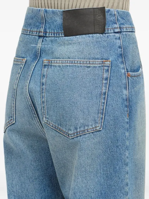 MAISON MARGIELA Barrel Denim Jeans - Clear Blue