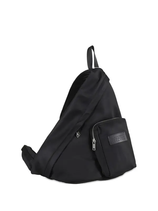 MAISON MARGIELA Nylon Japanese Sling Bag - Black