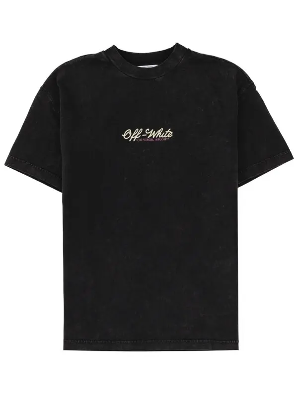 Off White T-shirt With Logo