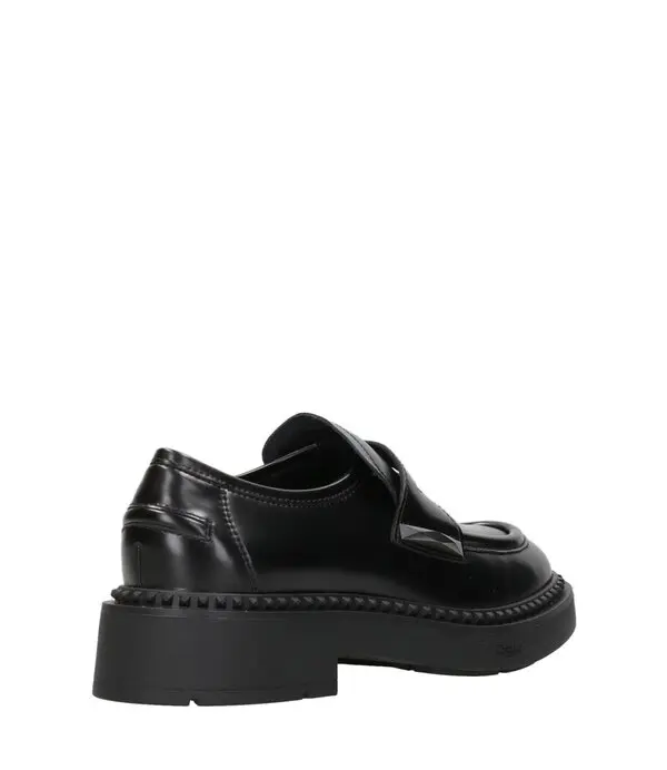 Ash Studded Leather Loafers