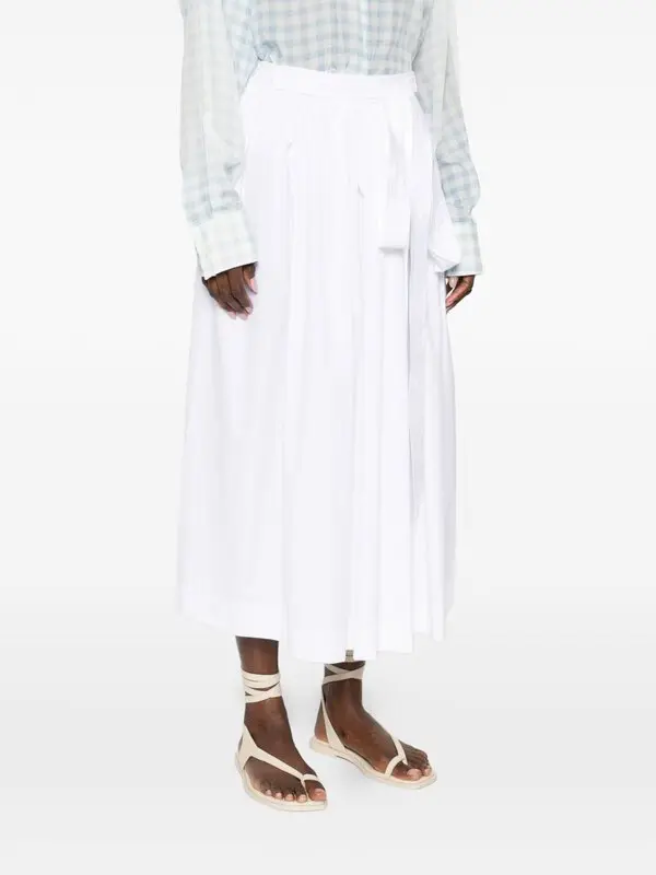 Ermanno Scervino Cotton Long Skirt