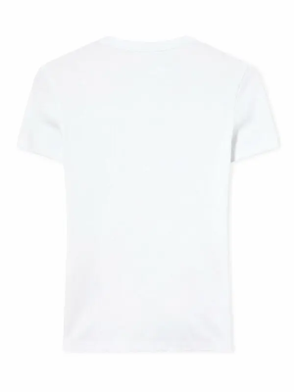 Off White Basic Logo T-shirt - White