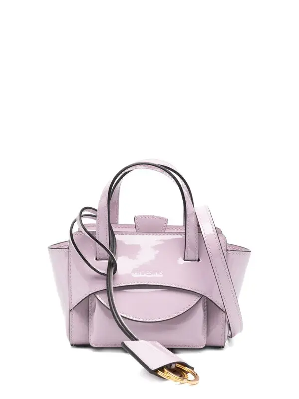 HIDESINS Flap Xs Leather Tote Bag - Lilac
