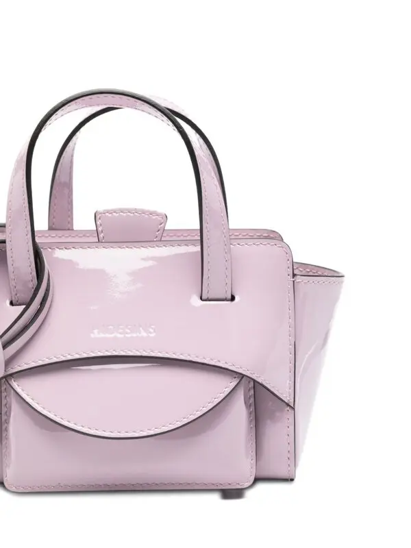 HIDESINS Flap Xs Leather Tote Bag - Lilac