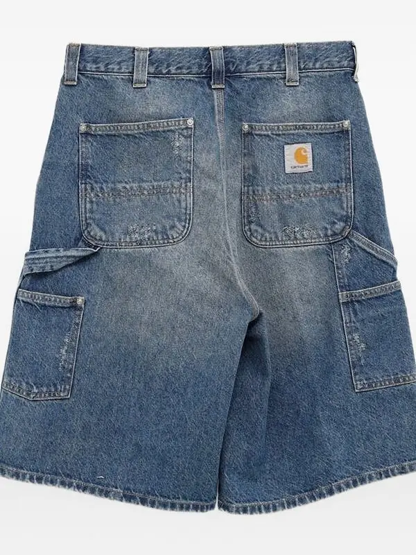 Carhartt Work In Progress Double Knee Denim Shorts