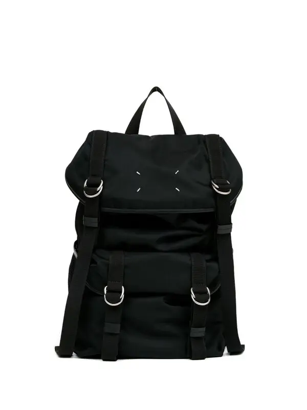MAISON MARGIELA Nylon Medium Backpack - Black
