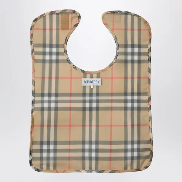 Burberry Check Pattern Bib