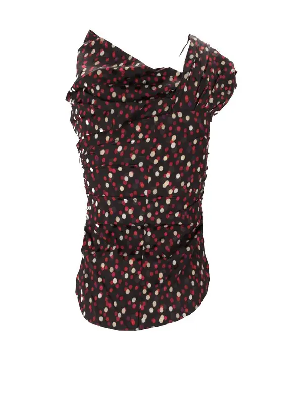 Isabel Marant Étoile Esen Haut Top - Black/red