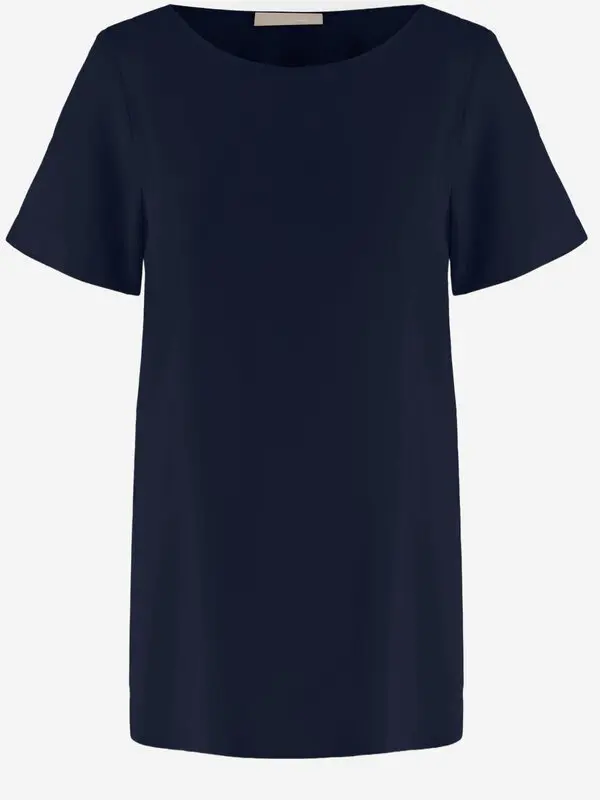 ALLUDE Stretch Silk T-shirt