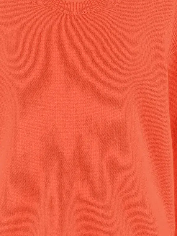 ALLUDE Cashmere V-neck Sweater - Red