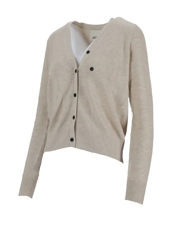 Isabel Marant Étoile Carline Cardigan - Ecru