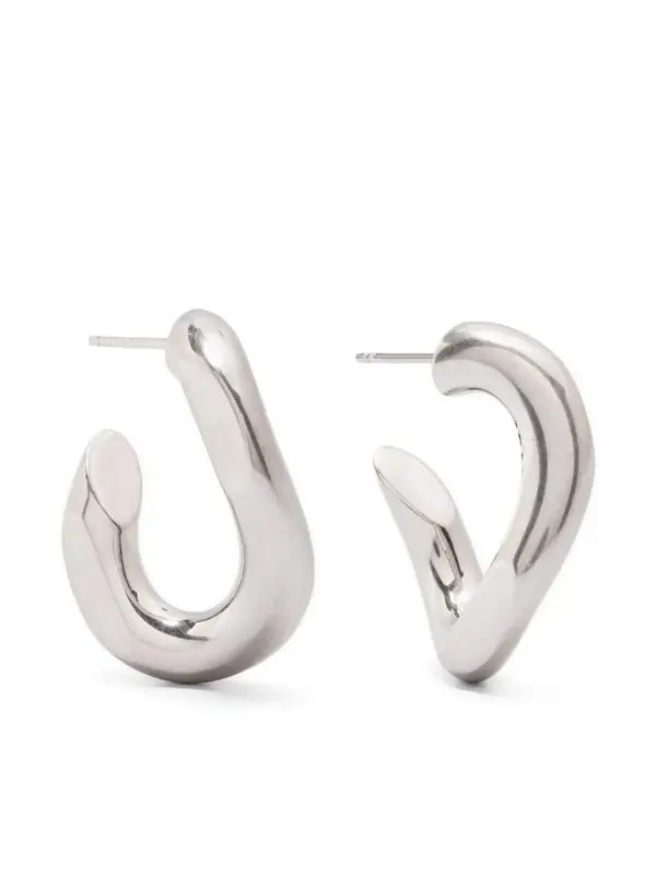 Isabel Marant Small Boucle D'oreille Hoops - Silver
