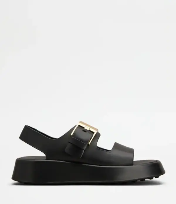 TOD'S Leather Buckled Sandals