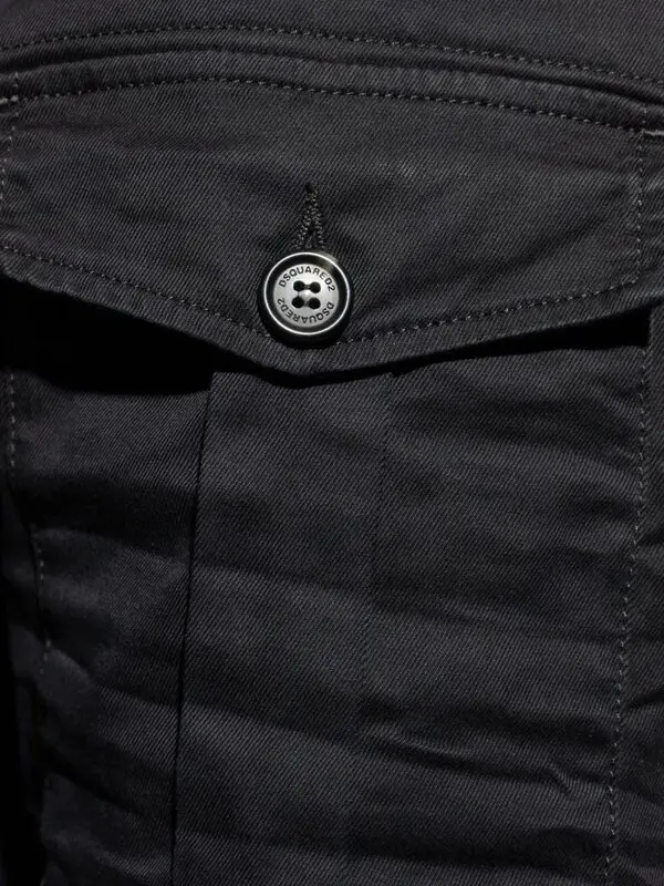 Dsquared2 Tapered Cargo Pants - Black